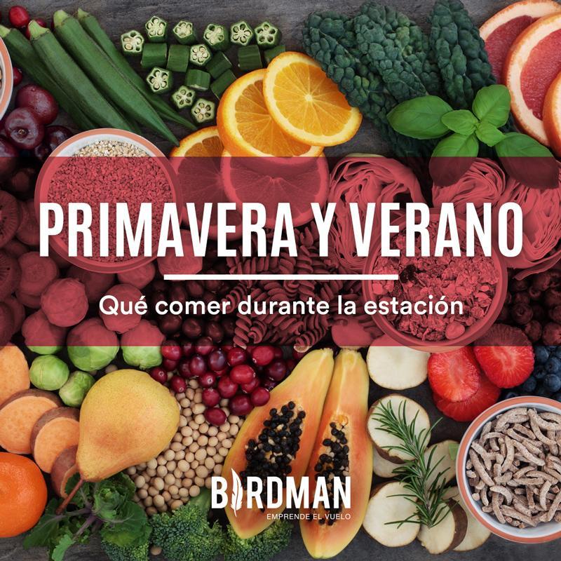 ¿Qué Comer en Primavera y Comienzos de Verano?