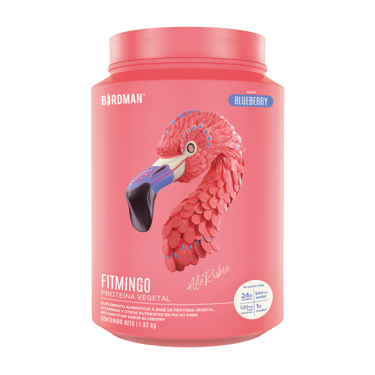 Fitmingo Protein Blueberry 1.02kg - 30 Servicios – Birdman