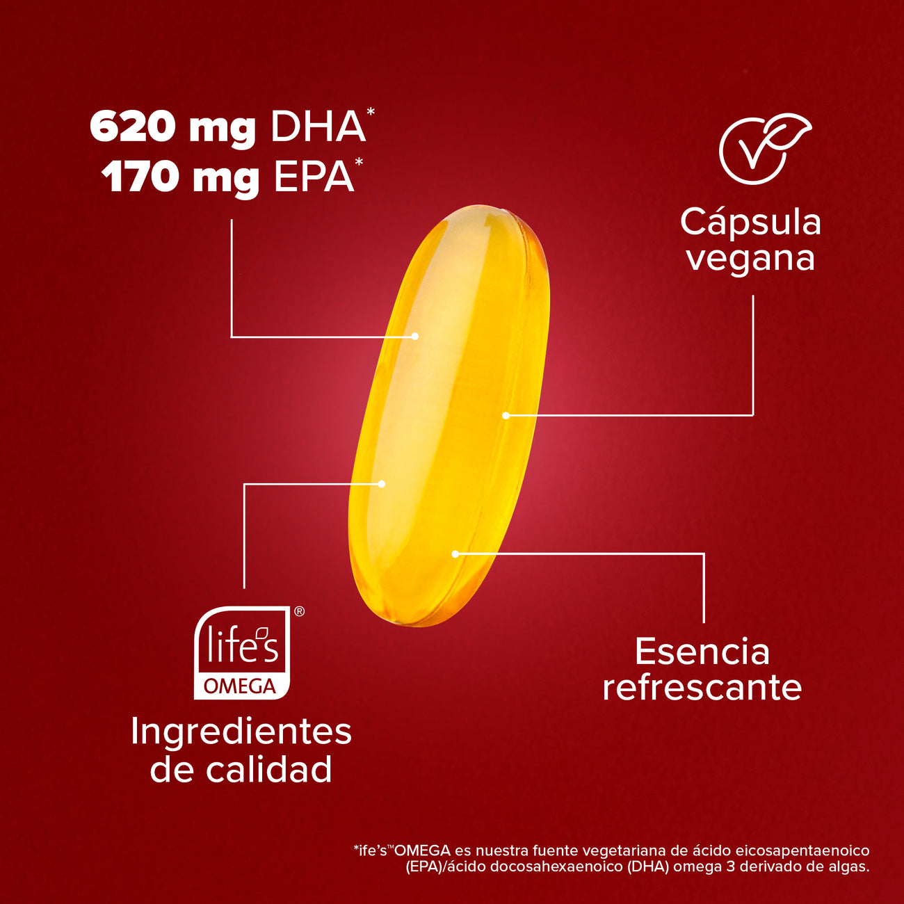 Premium Omega 3 - 60 Cápsulas - 30 Porciones