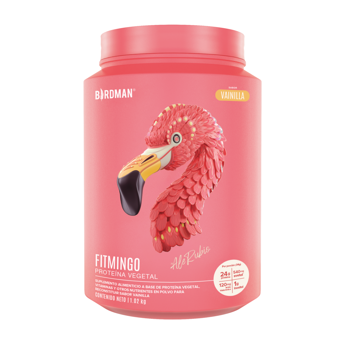Fitmingo Protein Proteína en Polvo con Inositol & Vitaminas - Vainilla ...
