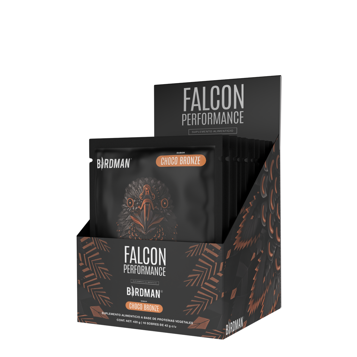 Falcon Performance 10 Pack Sobres – VidaBirdman